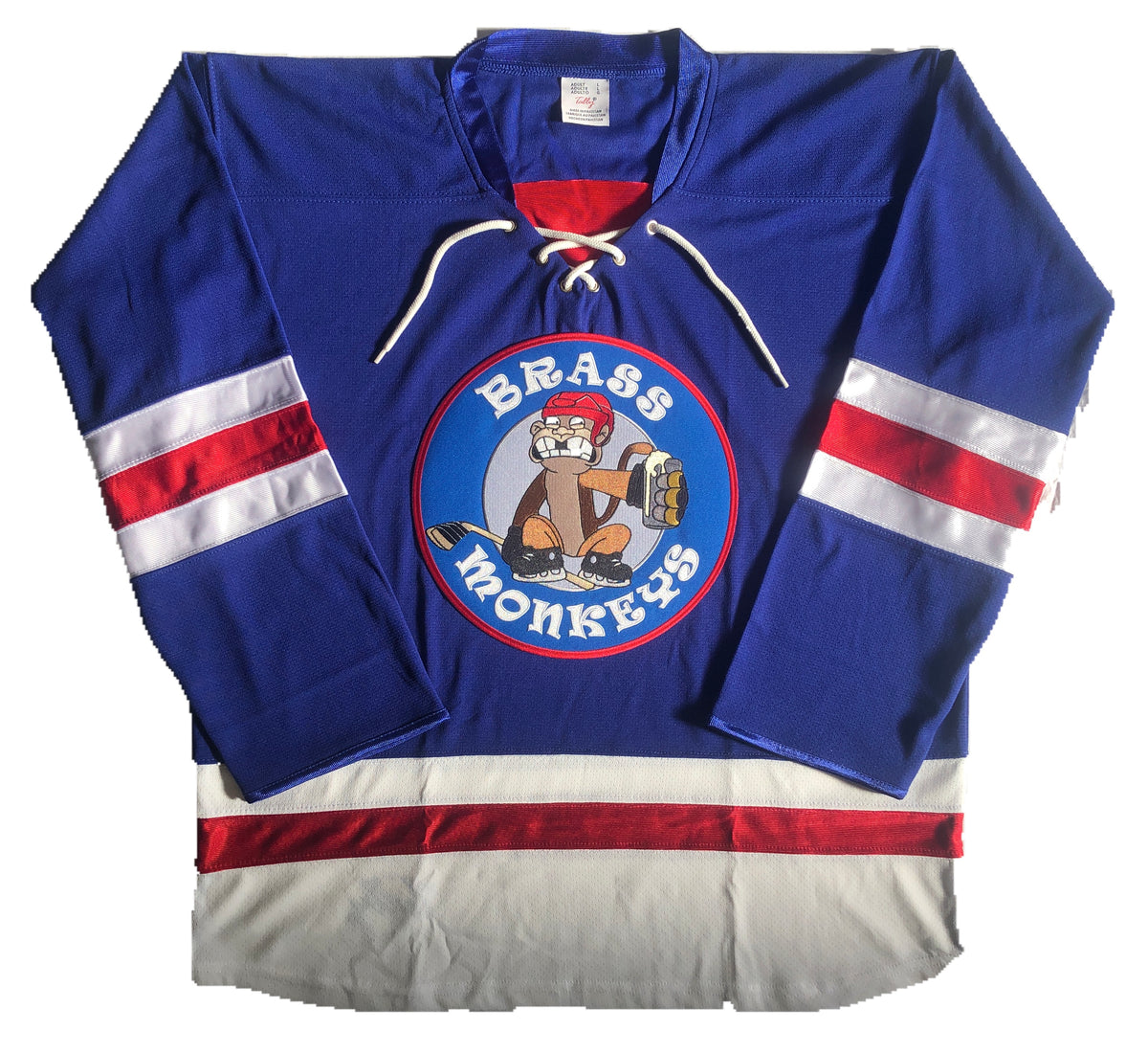 Custom Hockey Jerseys with a Brass Monkeys Twill Logo – Tally Hockey ...